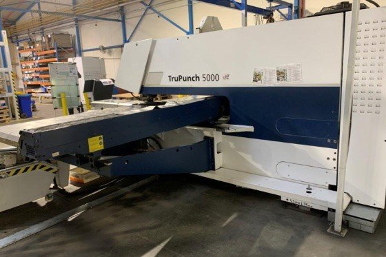 PUNCHING MACHINE TRUMPF TRUPUNCH 5000 - 1300 (S01), SM-1336 - Metaal ...